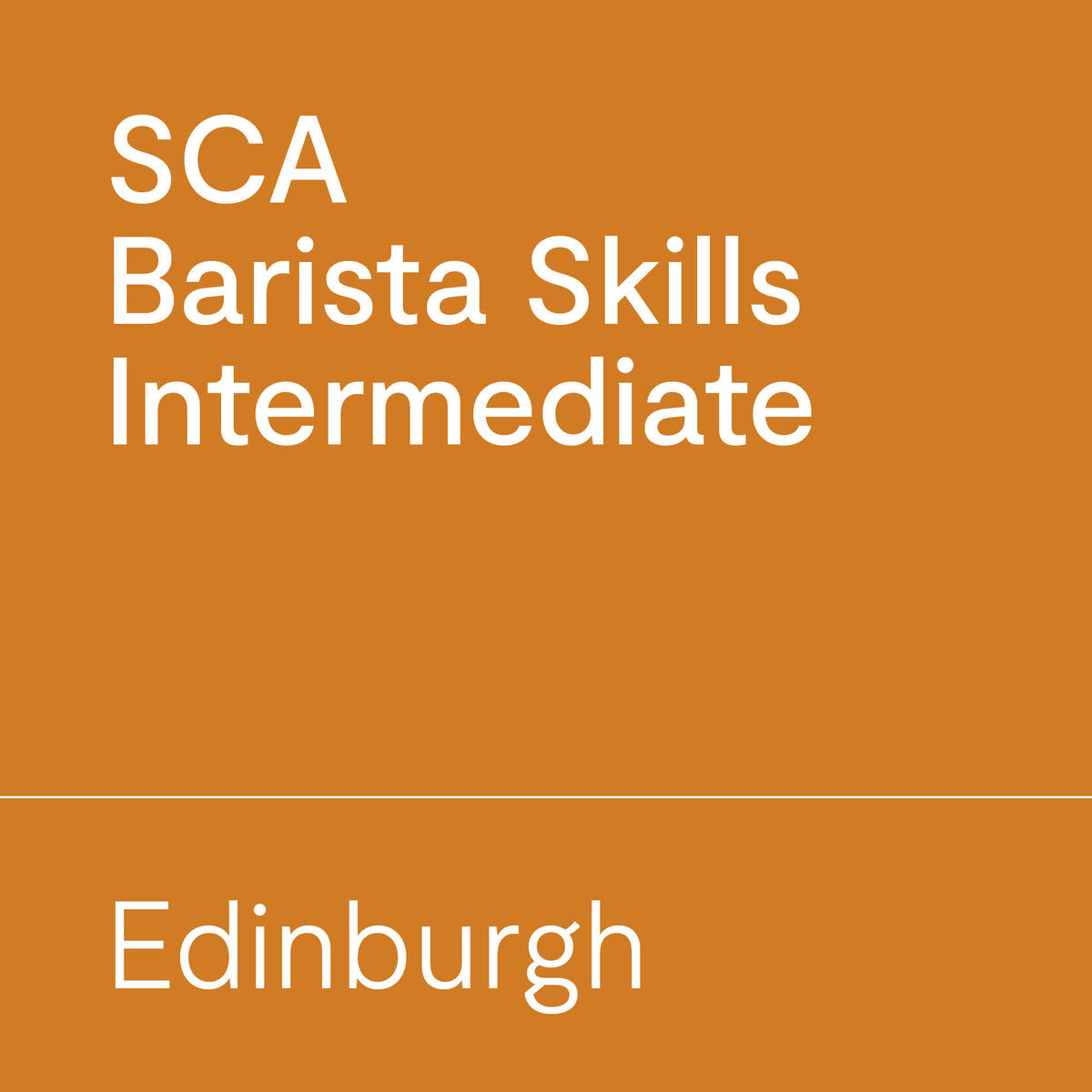 SCA Barista Skills Intermediate | Barista Training Edinburgh | Origin ...