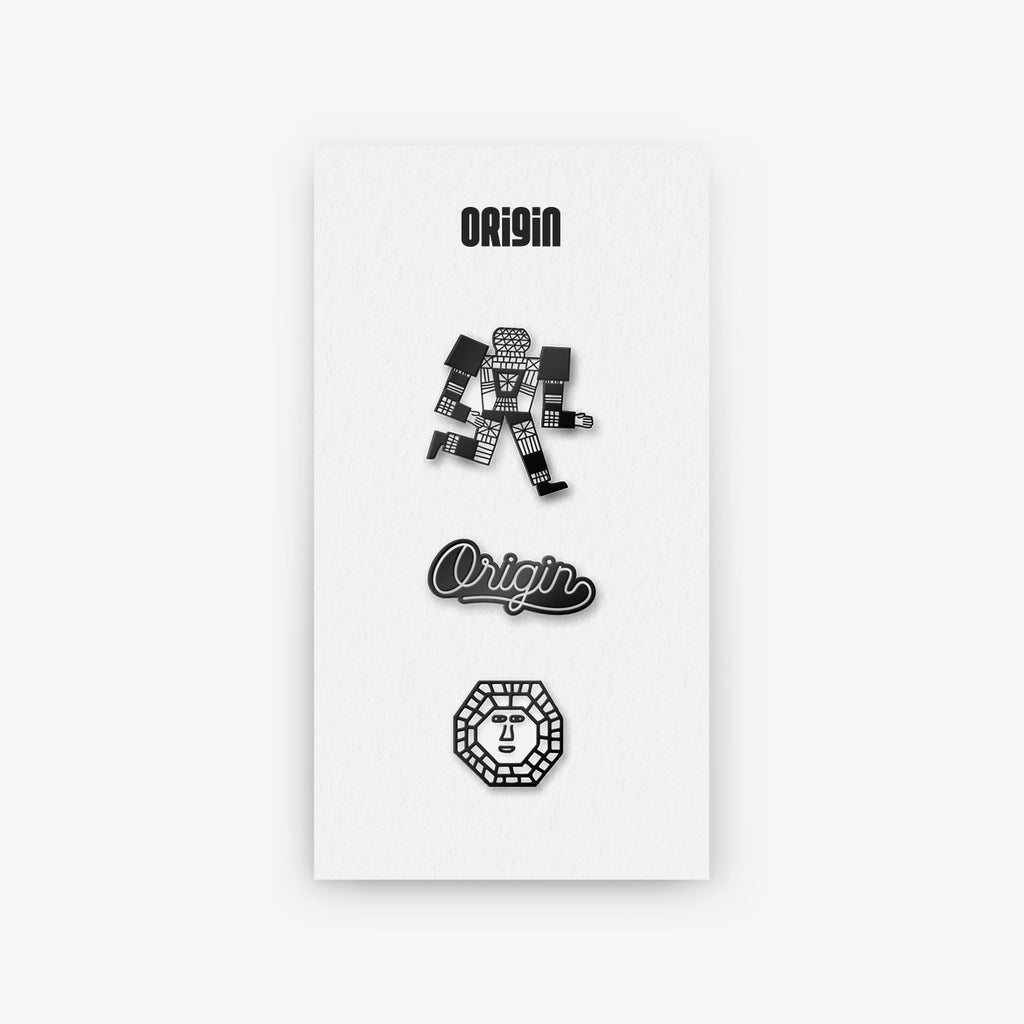 Enamel Pin | Trio Pack | Origin Coffee Roasters
