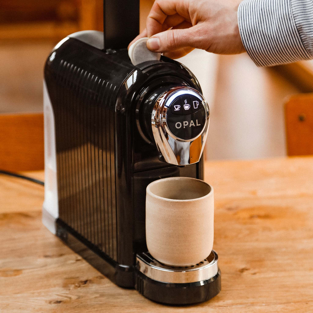 OPAL One Coffee Pod Machine - Black - Nespresso Compatible – Origin Coffee